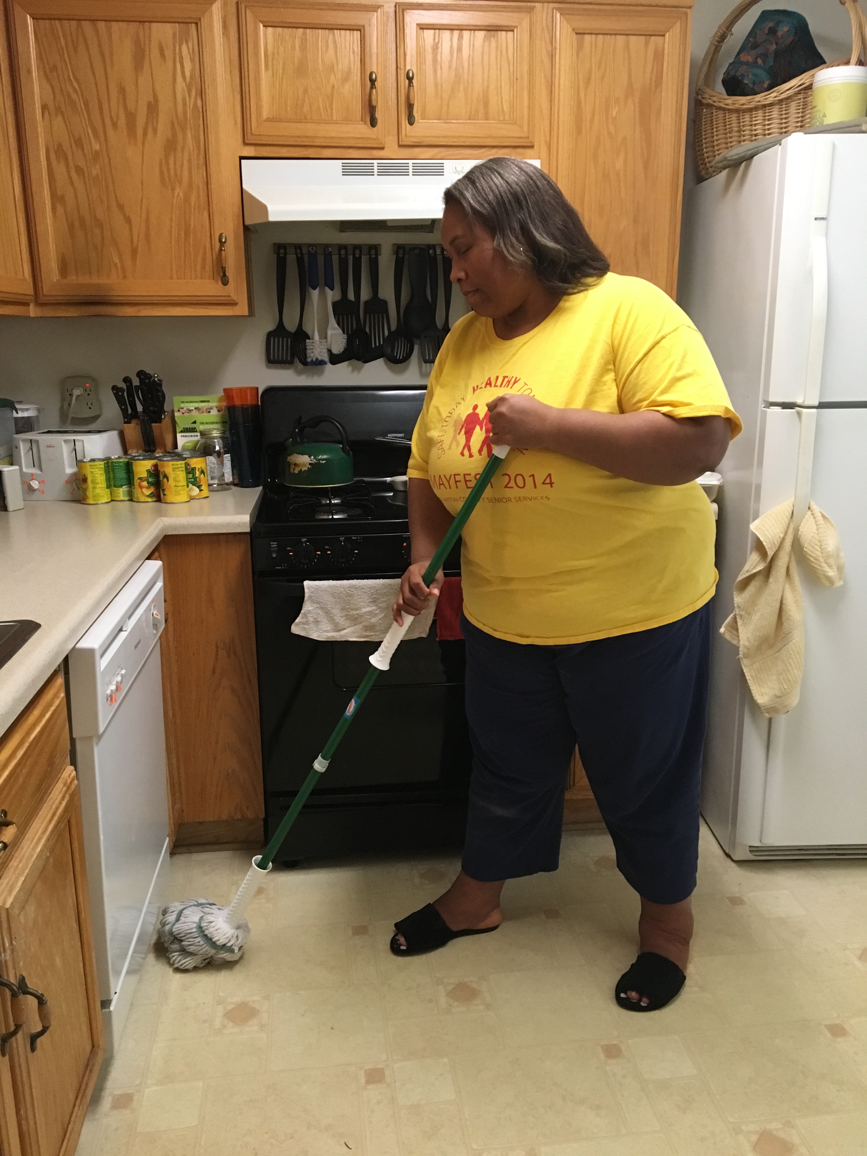 Empish Mopping Kitchen Floor – Empish J. Thomas